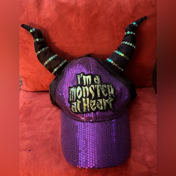 Disney | Accessories | Disney Parks Maleficent Im A Monster At Heart ...